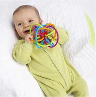 China Silicone Baby Sensory Teether Toy BPA Free Easy For Babies To Hold for sale