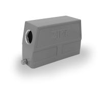 China 24B Metal  Hoods High Construction Side Entry COVER MATCH WITH HARTING HAN 24B HOUSING for sale