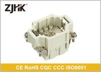 China Crimp Insert Cable HEE Heavy Duty Rectangular Connector 10 Pin With High Density for sale
