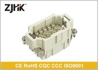 China HEE 18pin Heavy Duty Rectangular Connector Crimp Terminal Polycarbonate Sabic for sale