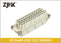 China 46pin Male Female Heavy Duty Rectangular Connector For Plastic Injection Machine Crimp Terminal for sale