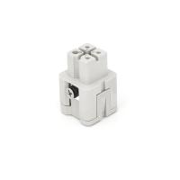 China Cage-clamp 3Pos Heavy Duty Industrial Connector for sale