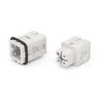 China Cage-clamp 3Pos Heavy Duty Industrial Connector for sale