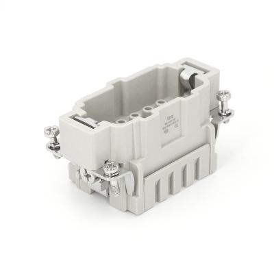 China Crimp 10 Contacts Narrow Heavy Duty Connector for sale