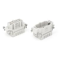 China Crimp 10 Contacts Narrow Heavy Duty Connector for sale