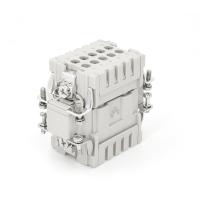 China Crimp 10 Contacts Narrow Heavy Duty Connector for sale