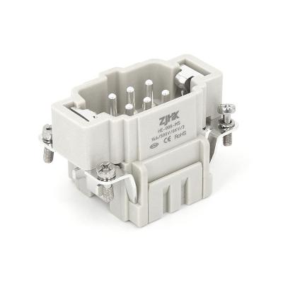 China 6 Pos Heavy Duty Connector Cage Clamp Terminal for sale