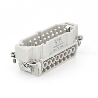 China Male and Female 16 Poles Srewing Connector for sale
