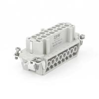 China Male and Female 16 Poles Srewing Connector for sale