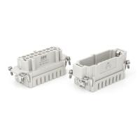 China Crimp Terminal 16 Pos Heavy Duty Connector for sale