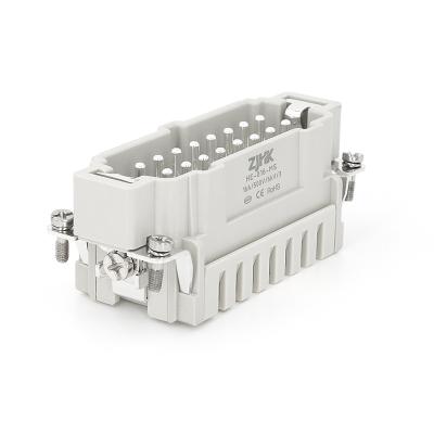 China 16Pos Cage clamp Male and Female Insert for sale