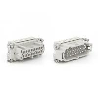 China 16Pos Cage clamp Male and Female Insert for sale