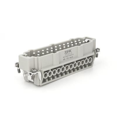 China 24Pin 16A Screw Terminal Heavy Duty Connector for sale
