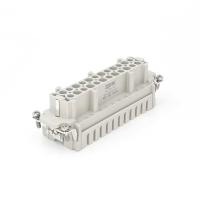 China Cage-clamp 24 pos Heavy Duty Connector for sale