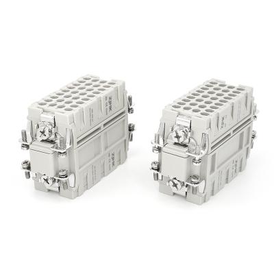 China 64 Pin High Density Crimping Heavy Duty Connector for sale
