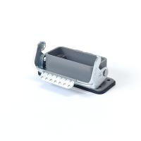 China 10A Bulkhead Mounting Heavy Duty Connector Housings for sale