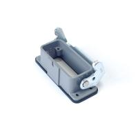 China 10A Bulkhead Mounting Heavy Duty Connector Housings for sale