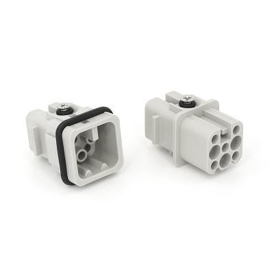 China Crimping 8pos 10A Ultra-high Density Insert for sale