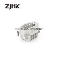 China 500V Screw In 6 Pin Heavy Duty Connector Fit Injection Molding Machine for sale