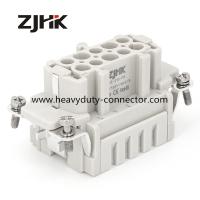 China 16A 10P FS Heavy Duty Connector Cage Clamp Termination Replace Weidmuller HDC HE Series for sale