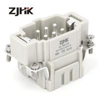 China 16A 6 Pin Heavy Duty Connector Cage Clamp Inserts 500V 09330062616 09330062716 for sale