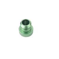 China Blackened Chromed Aluminum Tube End Caps Aluminum Handrail End Caps for sale