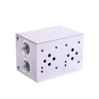 China NG10 Studded Hydraulic Block Manifold AL 6082 AL 7075 Material for sale