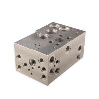 China NG10 Studded Hydraulic Block Manifold AL 6082 AL 7075 Material for sale