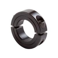 China Anodized Hex Split Thread Shaft Collar Lock With Set Screw for sale