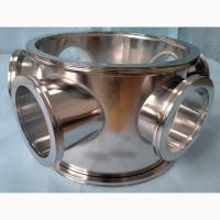 China UHV 90 Degree Elbow Reducer CF Vacuum Rotatable Straight Full Nipples for sale