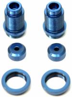 China Blue Oxidation 0.02MM CNC Aluminum Parts 4 Axis CNC Mills for sale
