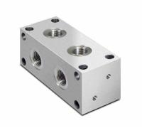 China Standard Hydraulic Manifold Block Oil Plastic Hyd T Manifold Aluminum Alloy for sale