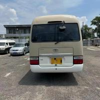 China 2018 Used Toyota Coaster Bus 6GR Engine 20 Seats Mini Bus Euro 3 Emission Standard for sale