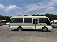 China 2018 Used Toyota Coaster Bus 6GR Engine 20 Seats Mini Bus Euro 3 Emission Standard for sale