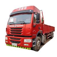 China 16 Ton Load Capacity 8*4 FAW Cargo Truck 9.65M Van Lorry Truck for Africa for sale