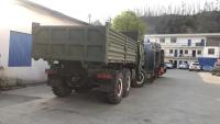 China Used Cargo Tank Dimension 4200 x 2450 x 1000mm 6x6 Weichai Engine SX2150 Off-Road Truck for sale