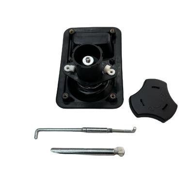 China Used and Long Lasting 6105-00040 Rectangular Passenger Door Lock for Higer Bus for sale