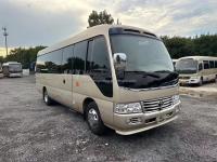China Used Toyota Coaster Bus 2axel Diesel Engine A/C Roller Coaster Passenger LHD/Rhd for sale