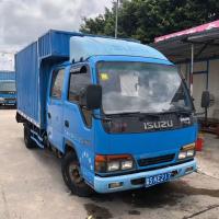 China 2019 Year Used Refrigerator Van Truck with and Single Row Seat in Euro 4 Standard for sale