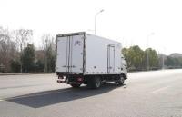 China White Refrigeration 6wheels 4x2 Refrigerated Container Truck with Euro 6 Standard for sale