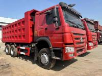 China Used Sinotruk Howo 10 Tyres 6X4 40Ton Tipper 371 375HP Long Distance Mine Sand Dump Trucks for sale