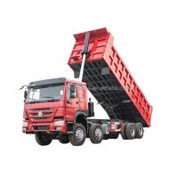 China Fuel Tank Capacity 200-300L Top Class Howo Used 8X4 Sinotruck Tipper Dump Truck for Engineering Transportation for sale