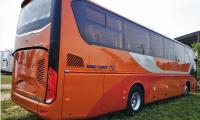 China 53 Seats Kinglong Diesel Power Buses and Luxury Coaches Right Hand Drive Coach Bus for sale