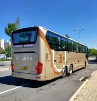 China 56 Seaters Luxury Coach King Long YU TONG 6148 Diesel Power Low Floor City Bus with Record for sale