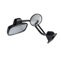 China Passenger Bus Side Mirror for Toyota Coaster Small Circular Panoramic Rearview Mirror for sale