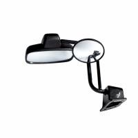 China Passenger Bus Side Mirror for Toyota Coaster Small Circular Panoramic Rearview Mirror for sale