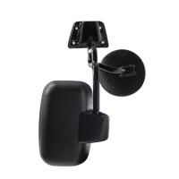 China Passenger Bus Side Mirror for Toyota Coaster Small Circular Panoramic Rearview Mirror for sale