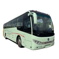 China 45 Seats RHD Right Hand Driving Tourist Coach Bus with FAST 6DS180T Diesel Transmission for sale