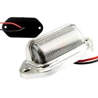 China Electroplated Side Lights for Truck Trailer Tail Warning Lamp Rear Car Bulb 6LED for sale