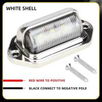 China Electroplated Side Lights for Truck Trailer Tail Warning Lamp Rear Car Bulb 6LED for sale